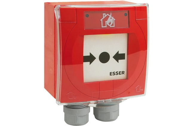 IQ8 tlačítkový požární hlásič IP66, červený - Naše technologie | HFS Czech